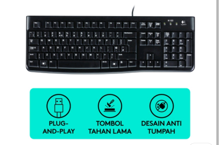 Keyboard USB Logitech | SIPLah