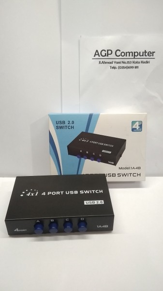 DATA SWITCH USB 4 PORT MANUAL 1A4B | SIPLah
