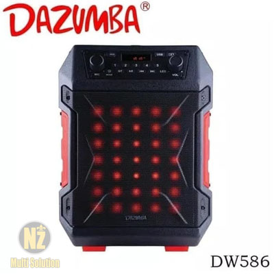 Speaker Bluetooth Portable Dazumba Dw-586 Karaoke And Party Super Bass ...