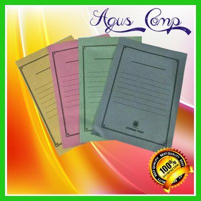 Stopmap / Map Kertas Folio Warna Kuning 11 pcs | SIPLah