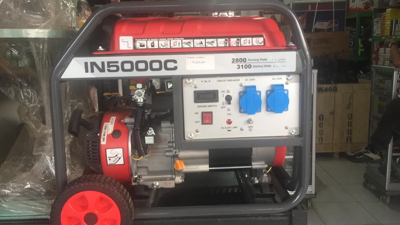 AI POWER Generator INFINITE Series Model IN 5000 C (Recoil Start ...