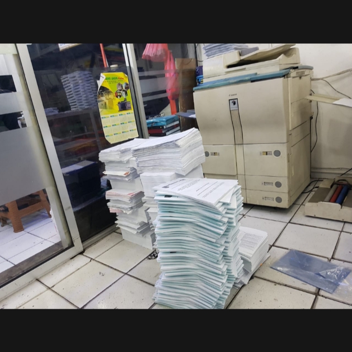 Fotocopy Naskah soal dan admistrasi Pas 2022/2023 | SIPLah