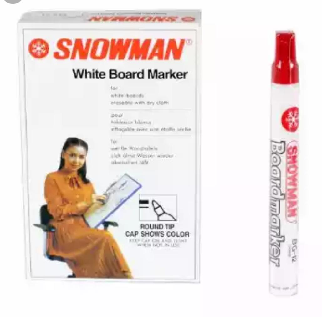 Spidol Besar White Board Merah | SIPLah