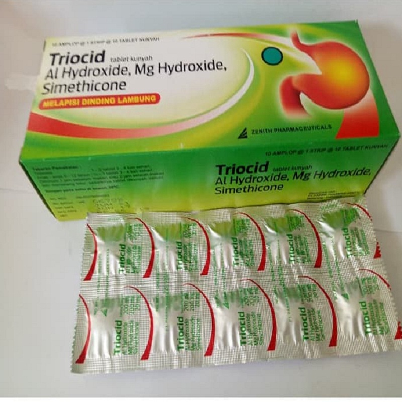 TRIOCID (Obat sakit maag 1 box ) | SIPLah