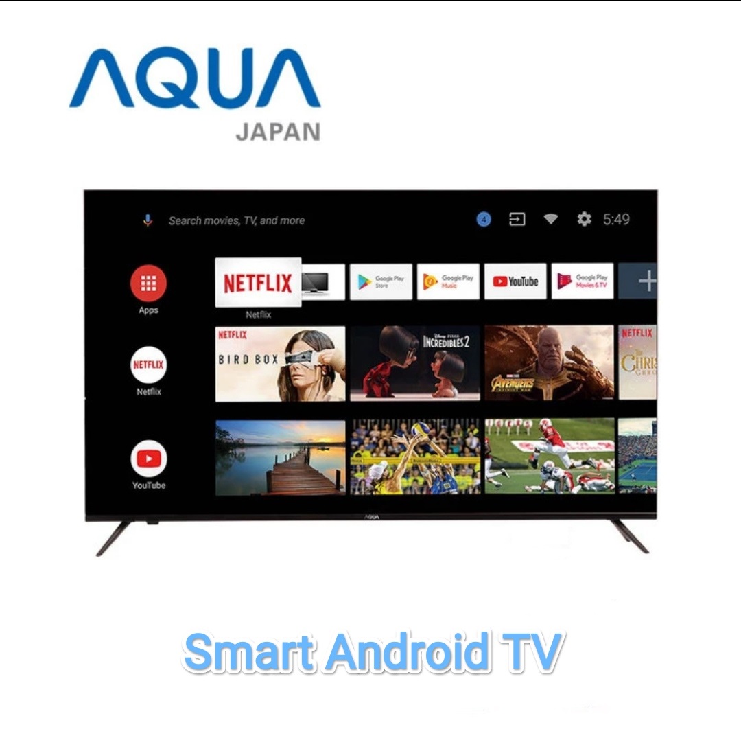 SMART ANDROID TV AQUA 50AQT6700 50 INCH | SIPLah