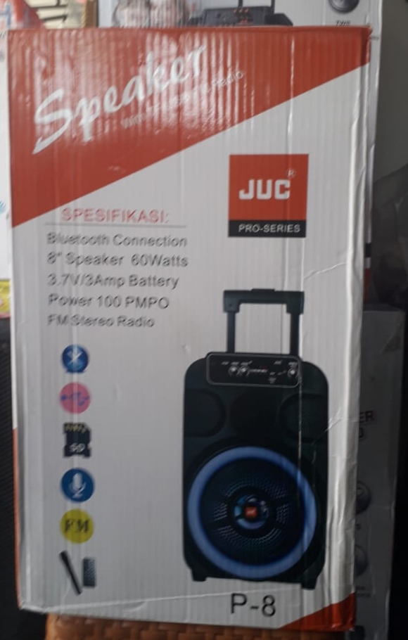 Speaker portable multimedia JUC P8 | SIPLah