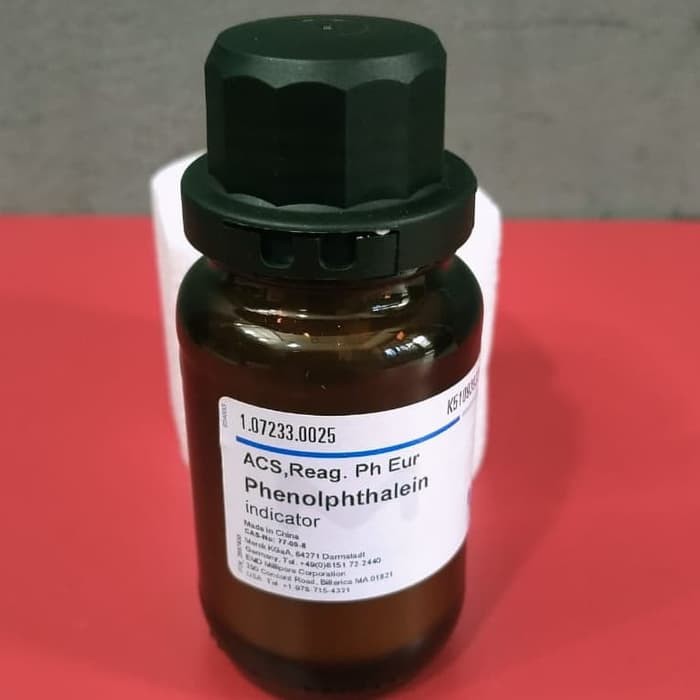 Indikator PP (Phenolphthalein) 25 gram | SIPLah