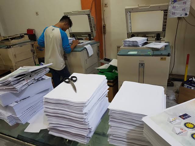 Belanja cetak fotocopy PAS | SIPLah