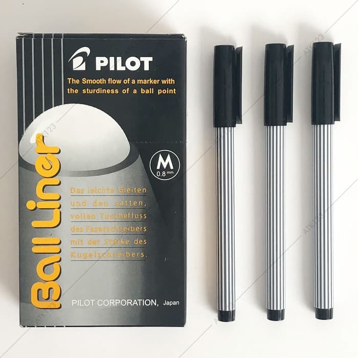 PULPEN PILOT BALLINER MEDIUM( 12 Buah ) | SIPLah