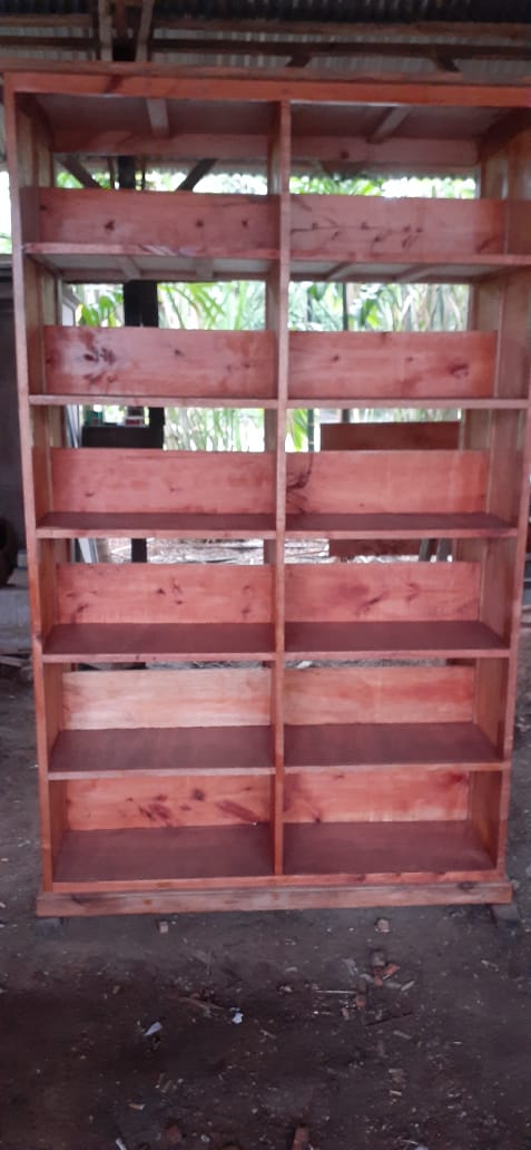 LEMARI RAK BUKU PERPUSTAKAAN | SIPLah