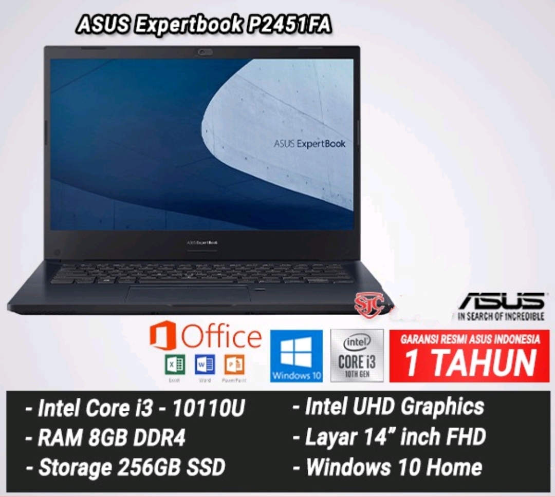 Laptop ASUS ExpertBook P2451FA-EK3821TS [Intel i3-1011U/8GB/256GB_SSD ...