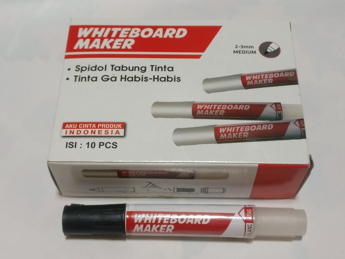 Spidol Whiteboard System Tabung Tinta (tanpa tinta) | SIPLah