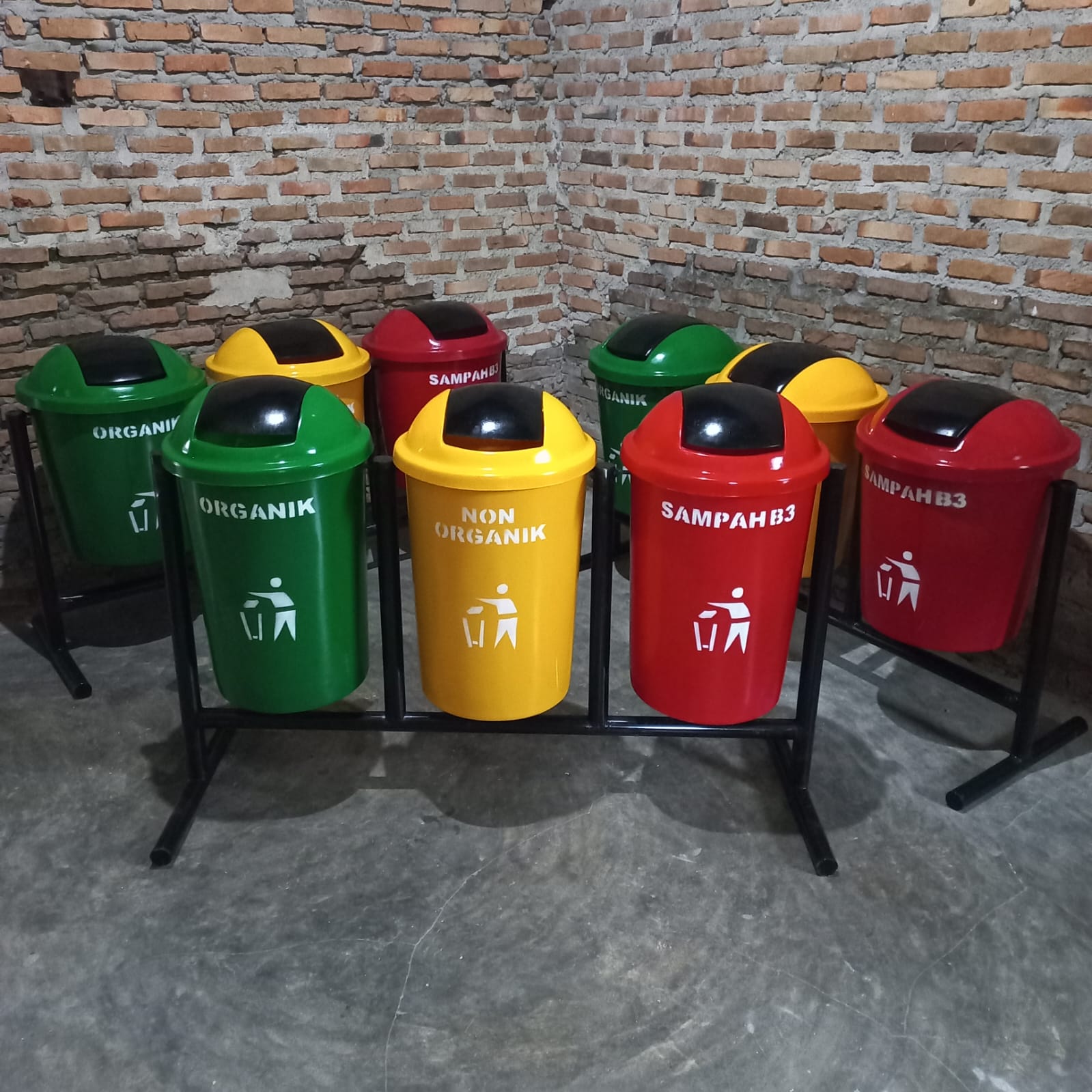 Tong sampah 3 warna | SIPLah