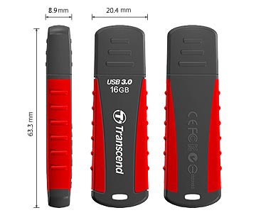 Transcend Flashdisk 16GB JetFlash 810 USB 3.0 | SIPLah