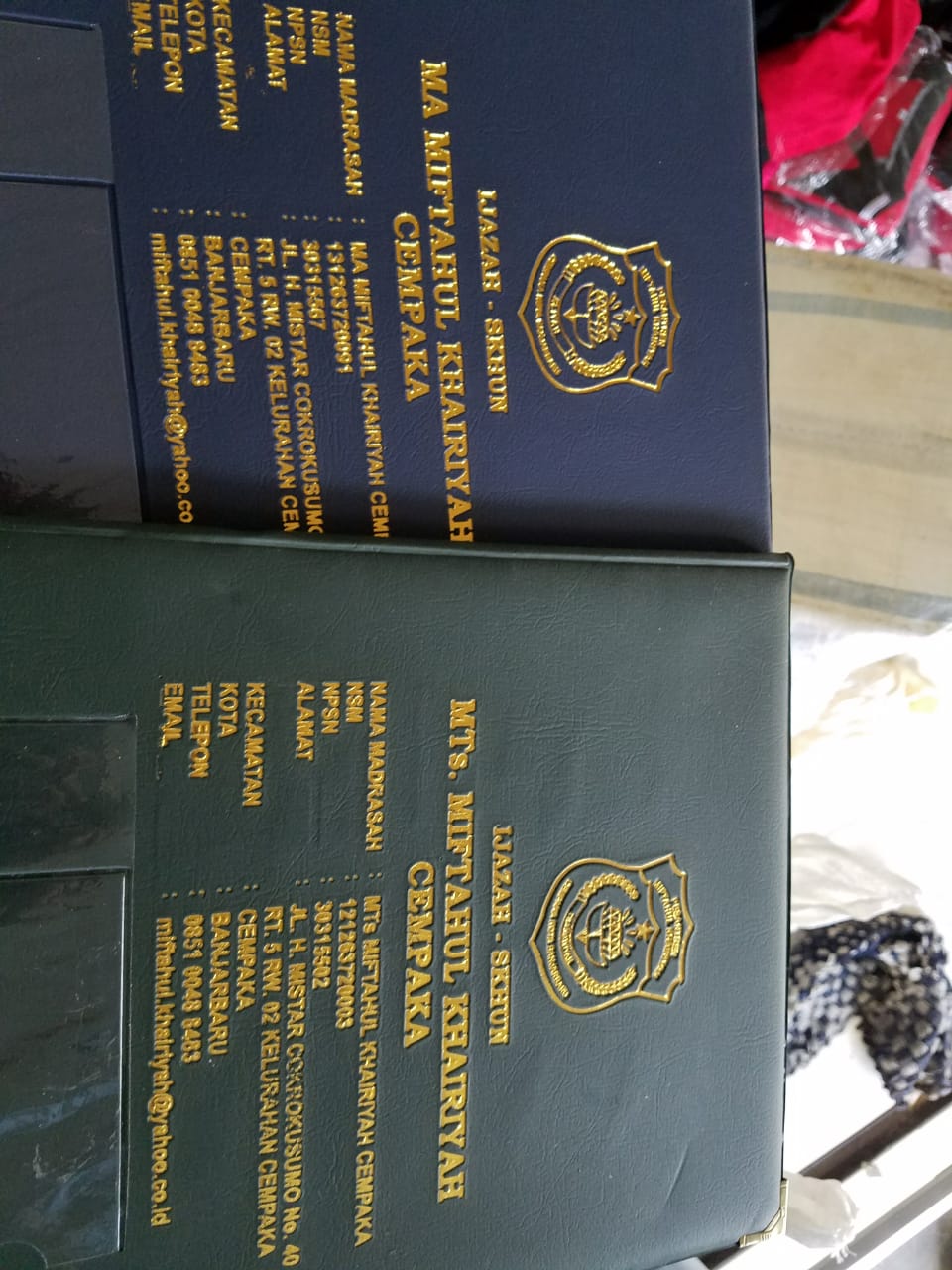 Map Raport/Ijazah | SIPLah