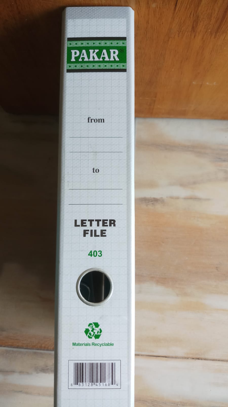 MAP LETTER FILE 403 | SIPLah