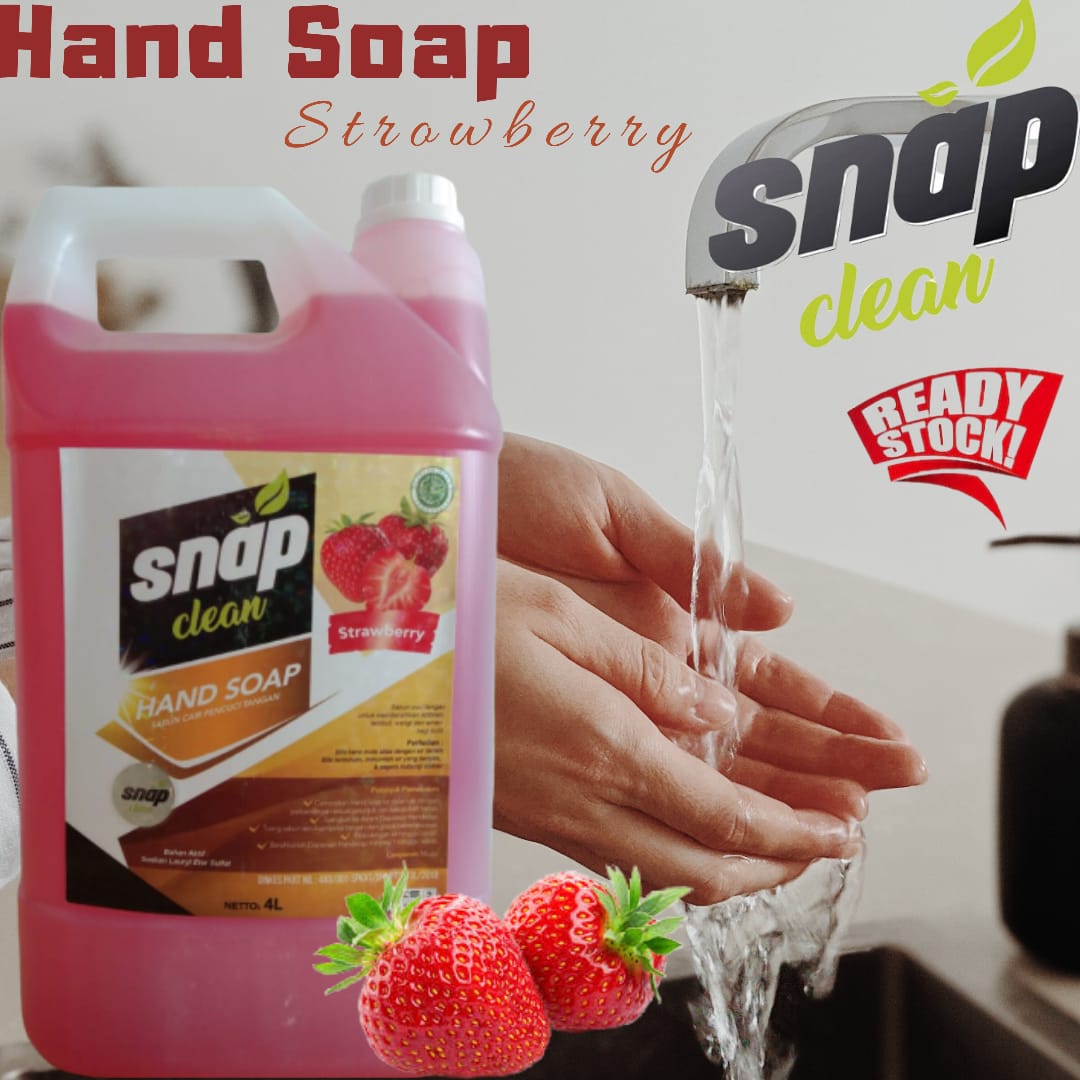 Snap Clean Hand Soap / sabun cuci tangan 4 Liter / 4000 ml | SIPLah