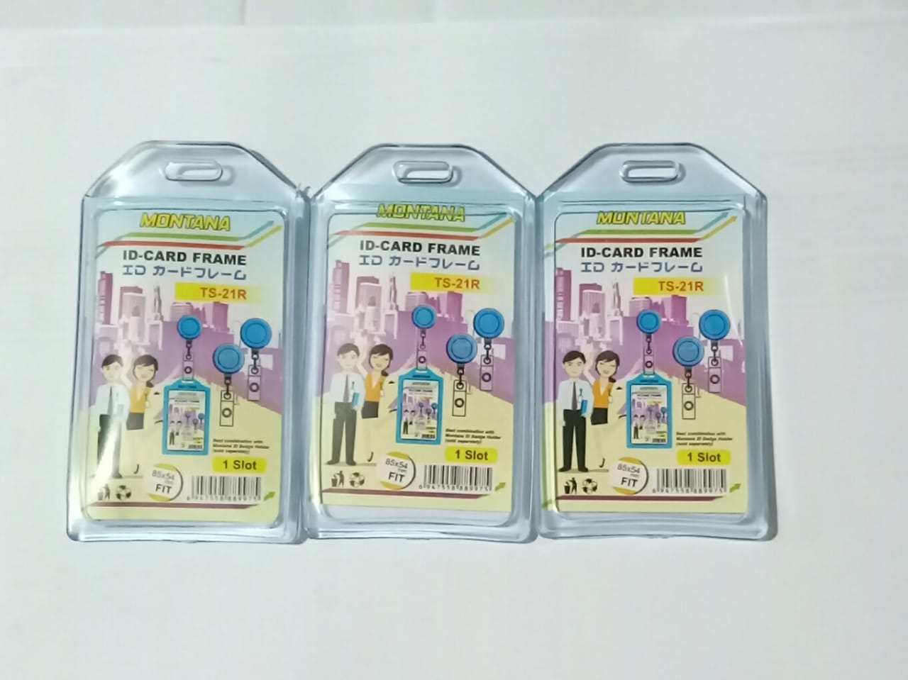 Badge nama mika karet transparant | SIPLah