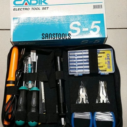 Tool Set Cadik S5 electrical tool kit set elektronik toolset S-5 ...