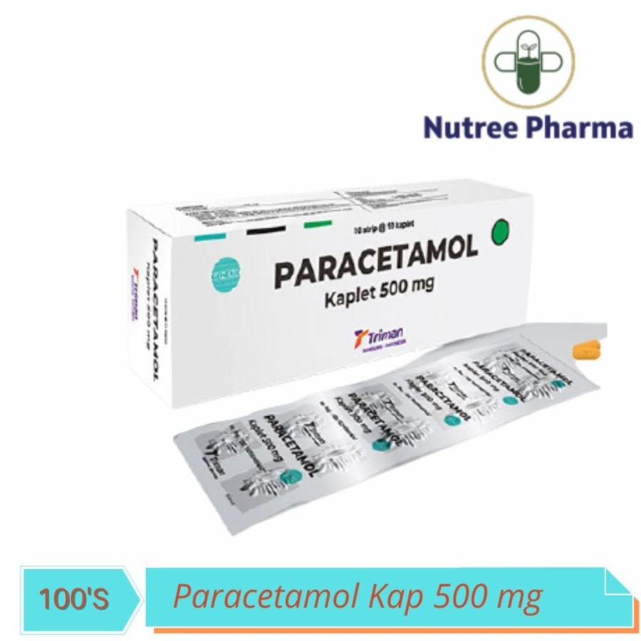 Paracetamol 500mg Triman isi 100 Tab | SIPLah