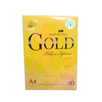 KERTAS PAPERLINE GOLD A4 80 GSM PER RIM | SIPLah