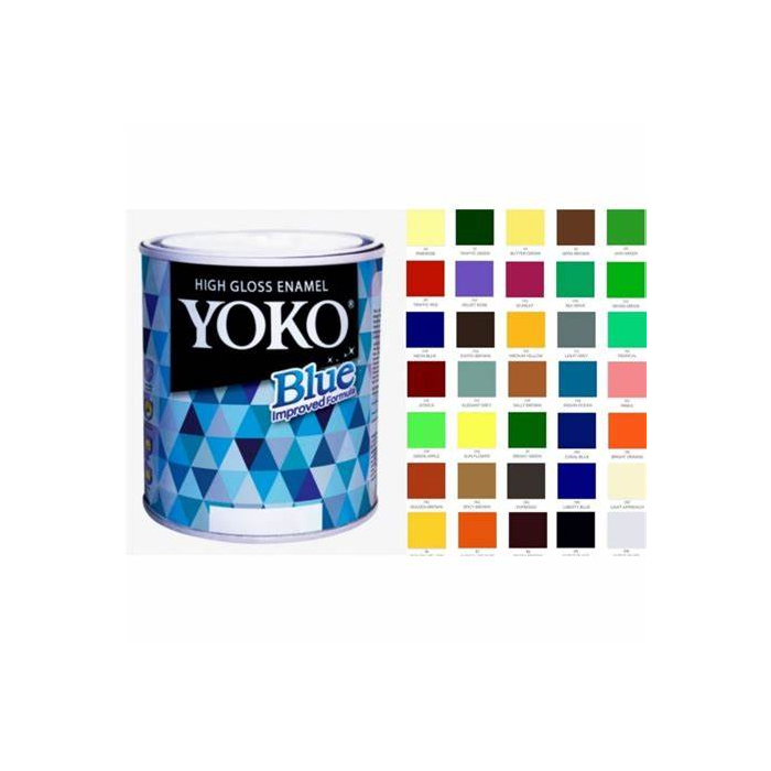 CAT MINYAK / CAT KAYU DAN BESI 1 LITER WARNA KUNING | SIPLah