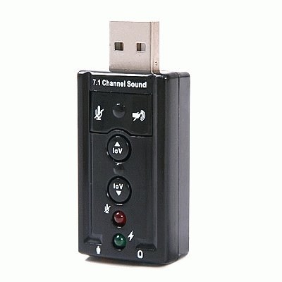 7.1 Channel USB External Sound Card Audio Adapter | SIPLah