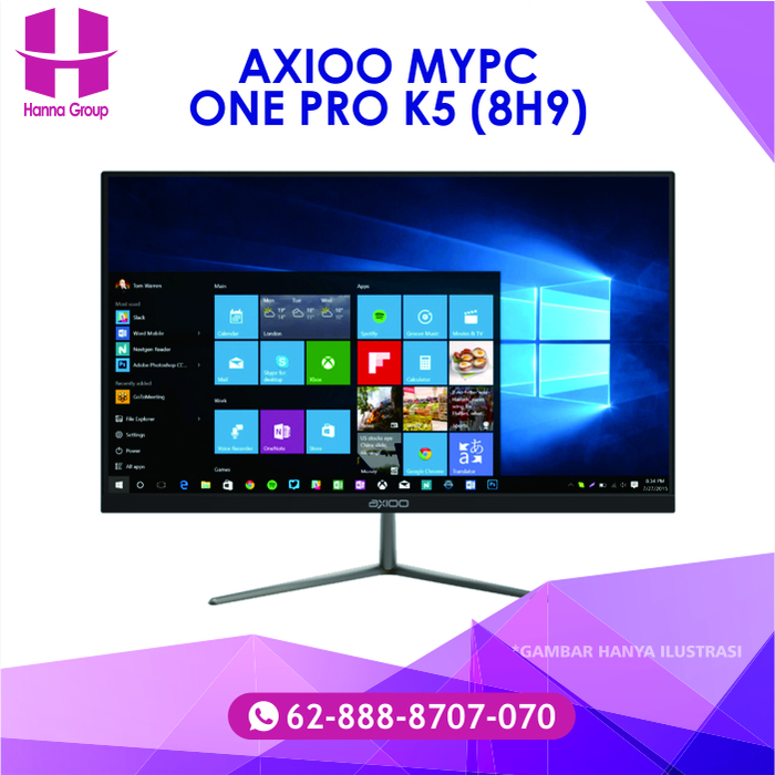Axioo MyPC One Pro K5 (8H9) | SIPLah