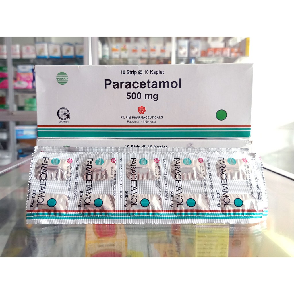 Paracetamol tablet 500 mg | SIPLah