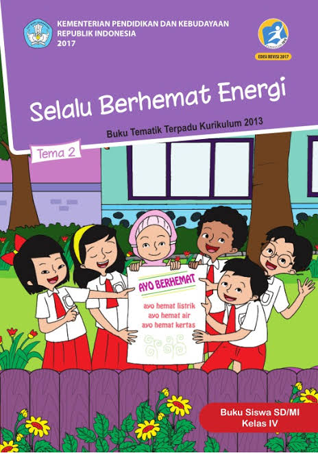 Buku Siswa Tematik Tema 2 Selalu Berhemat Energi Kelas Iv Sd Mi
