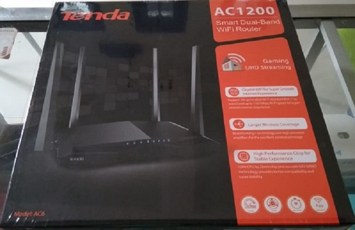 Router WiFi Dual-band Canggih AC1200 TENDA | SIPLah