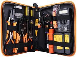 Tool Kit Set Jaringan RJ 45 RJ 45 Lan Tester | SIPLah