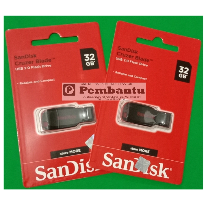 Toko Pembantu Flash Disk 32gb Sandisk | SIPLah