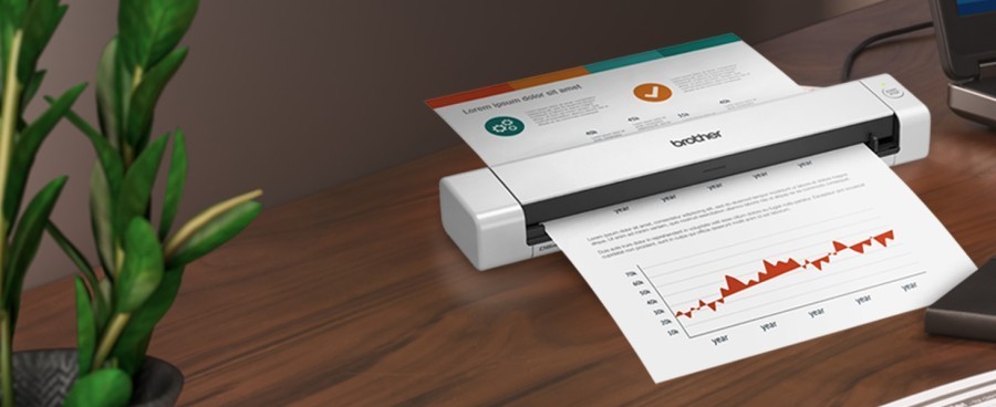 BROTHER DS-640 Compact Mobile Document Scanner Portable | SIPLah