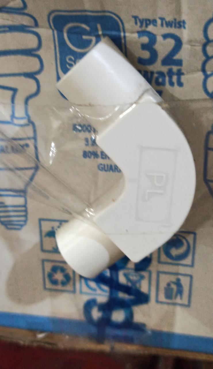 ELBOW PIPA LISTRIK PUTIH PVC 20 MM / ELBOW PIPA LISTRIK PUTIH 3/4 | SIPLah