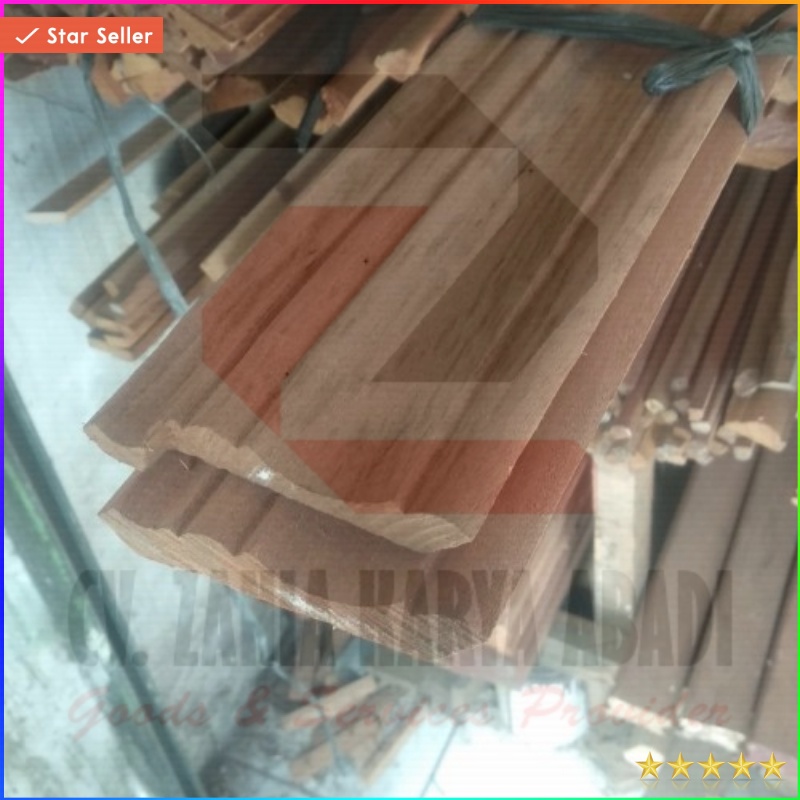 LIST PLAFON BAHAN KAYU 2/4 | SIPLah