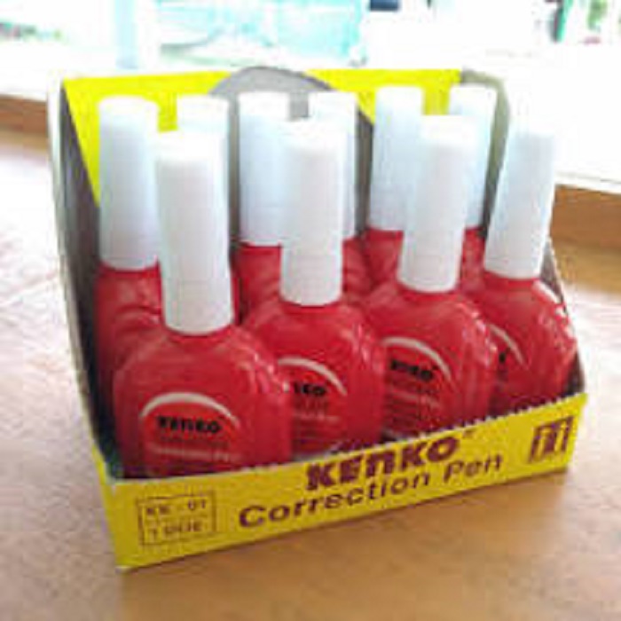 Tipe x KENKO KE01/Correction Pen/Tipe-Ex Cair/Tip Ex Kenko Merah/Tipex ...