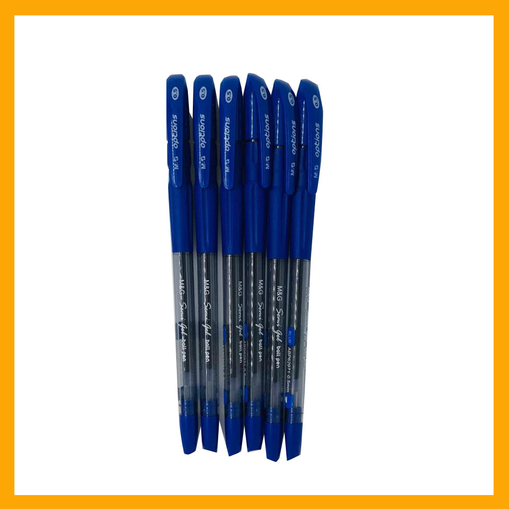 Ballpoint 0.5mm Semi-Gel Pen, super smooth Ergonomical Rubber Grip | SIPLah