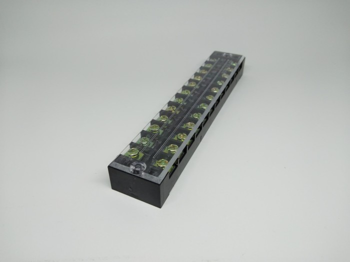 TERMINAL BLOK KABEL 12 POLE TUTUP TB2512 25A | SIPLah