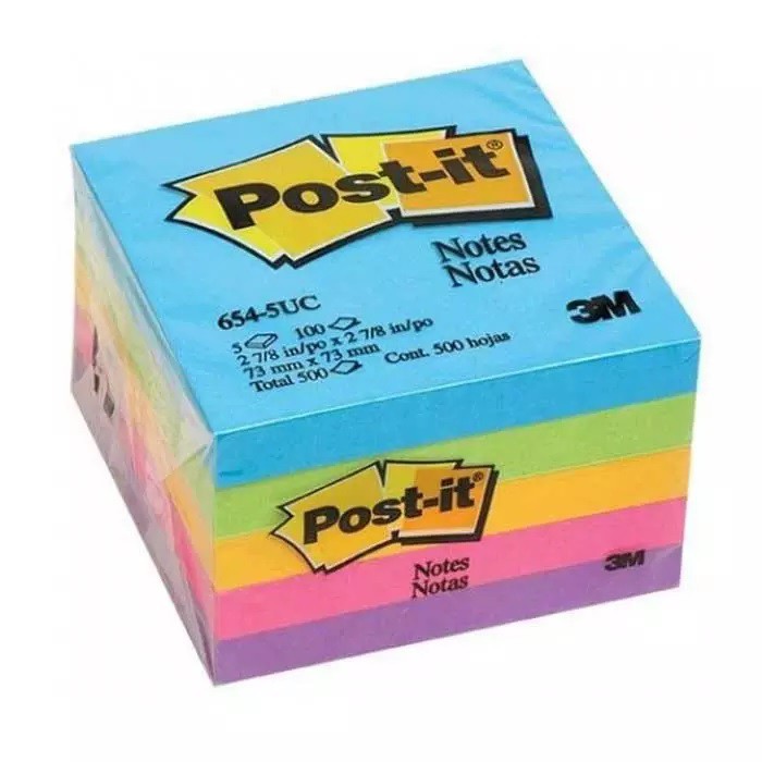 Joyko Post IT/Memo Stick MMS 1 5 Warna (75X75x3.8) | SIPLah