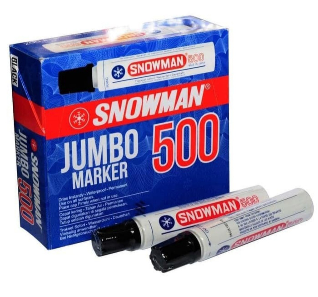 SPIDOL MARKER JUMBO SNOWMAN 500 | SIPLah