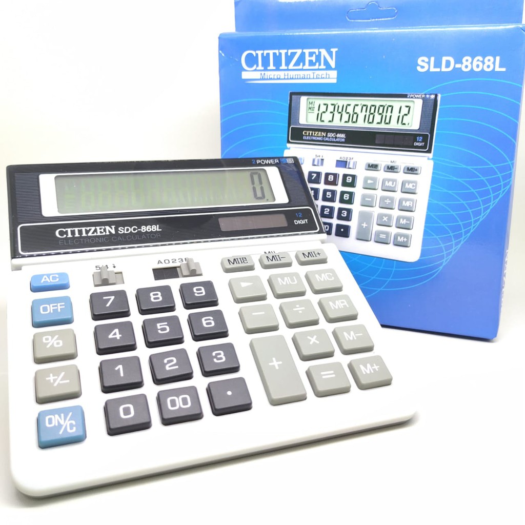 Kalkulator Citizen SDC-868L | SIPLah