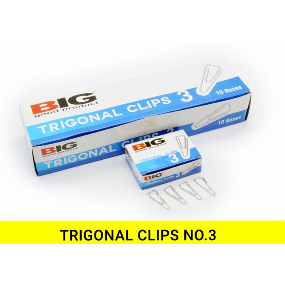 Clip Trigonal / Klip Penjepit Kertas No. 3 | SIPLah