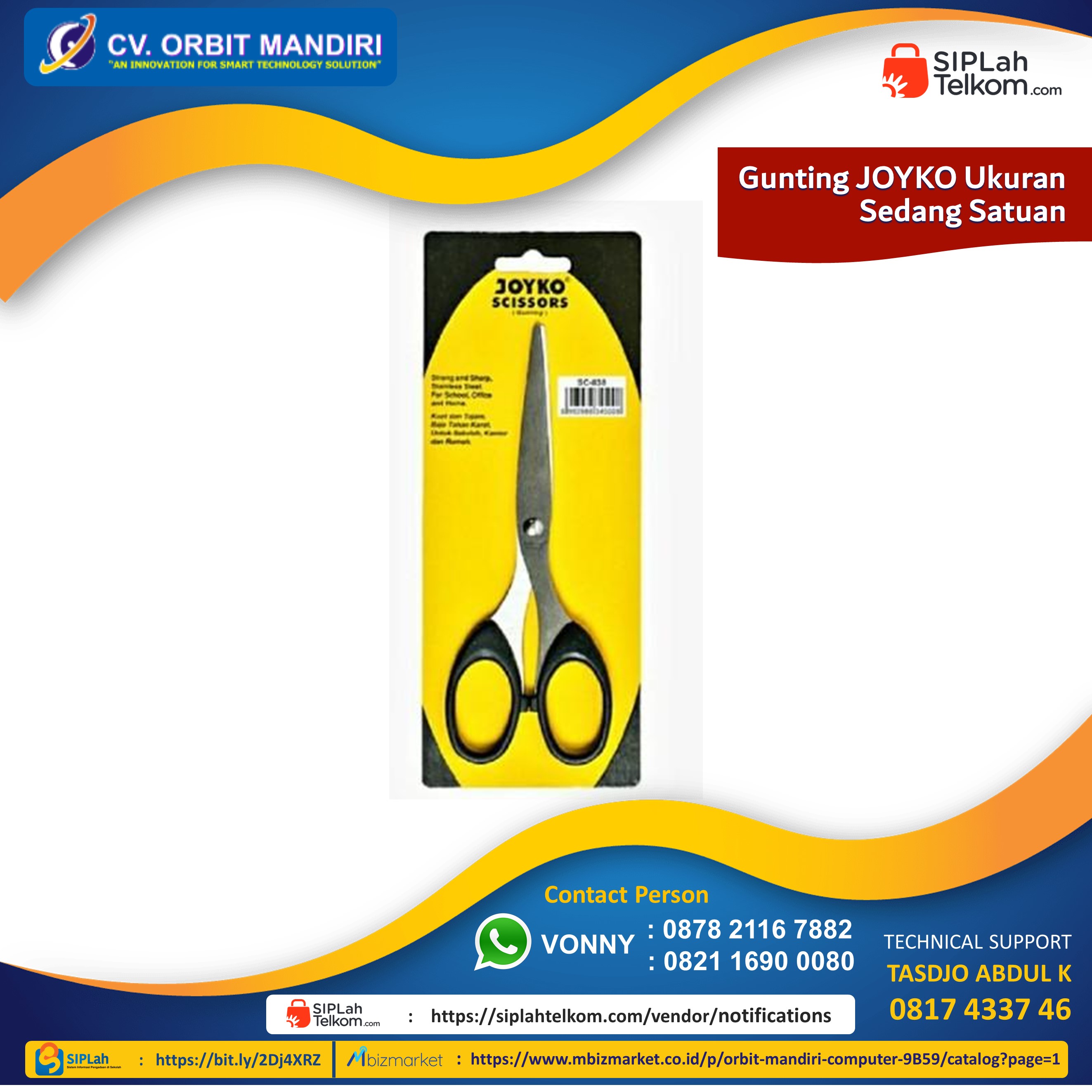 SIPLah Telkom - Belanja Keperluan Sekolah Online Makin Mudah