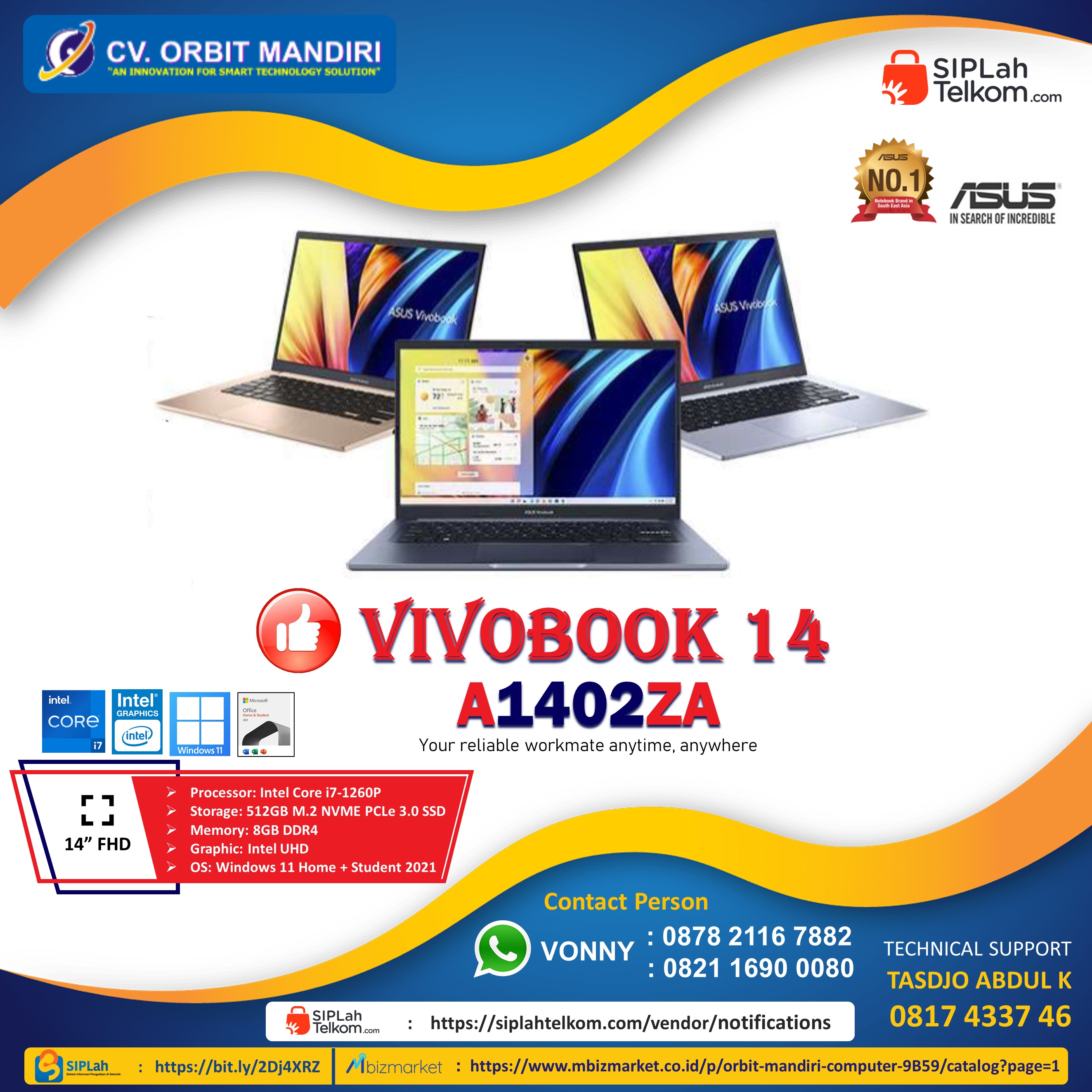 SIPLah Telkom - Belanja Keperluan Sekolah Online Makin Mudah