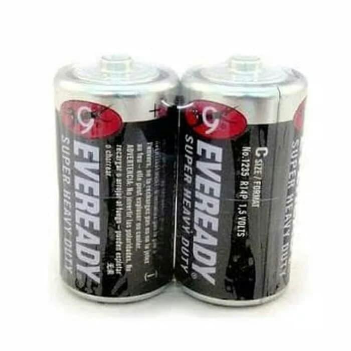 Baterai Besar Eveready Super Heavy Duty C. SIZE No. 1235 | SIPLah