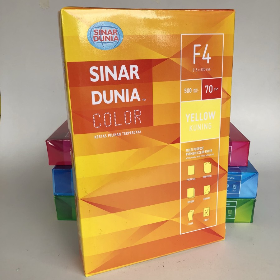 Kertas Warna F4 | SIPLah
