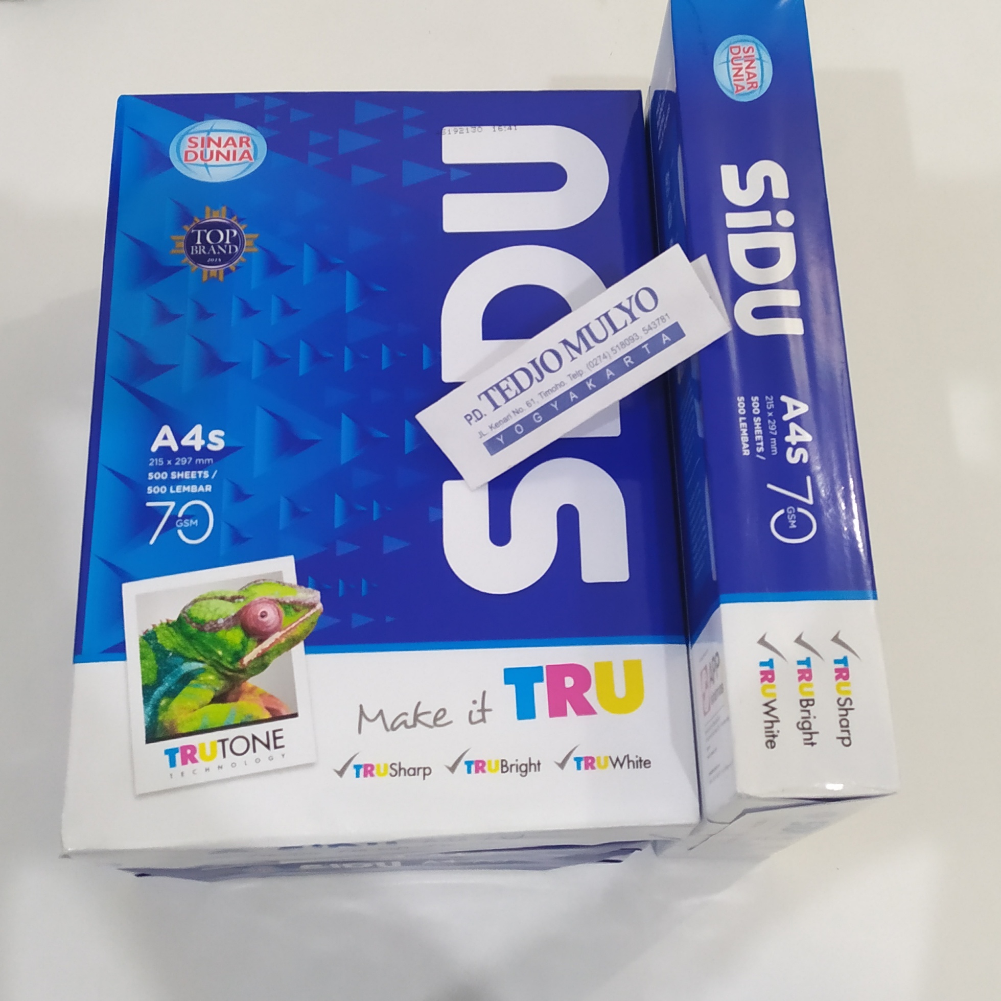 KERTAS HVS A4S 70gr SINAR DUNIA | SIPLah