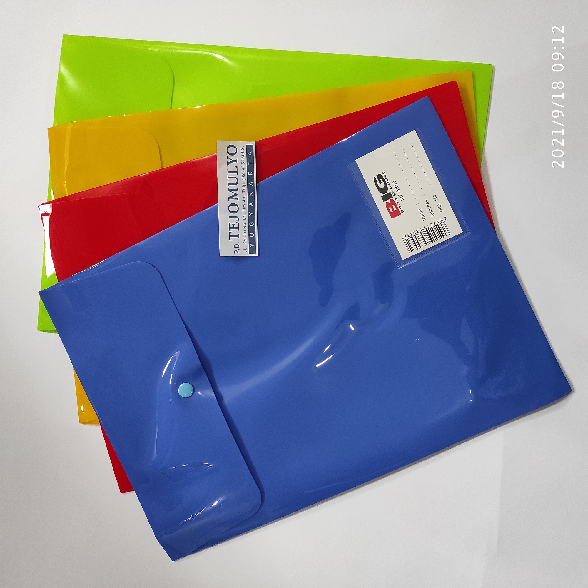 MAP KANCING TEGAK BIG 8855 | SIPLah