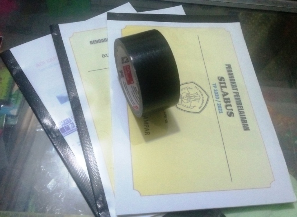 Jilid Jumbo (101 - 200 lbr) + Lem + Lakban | SIPLah